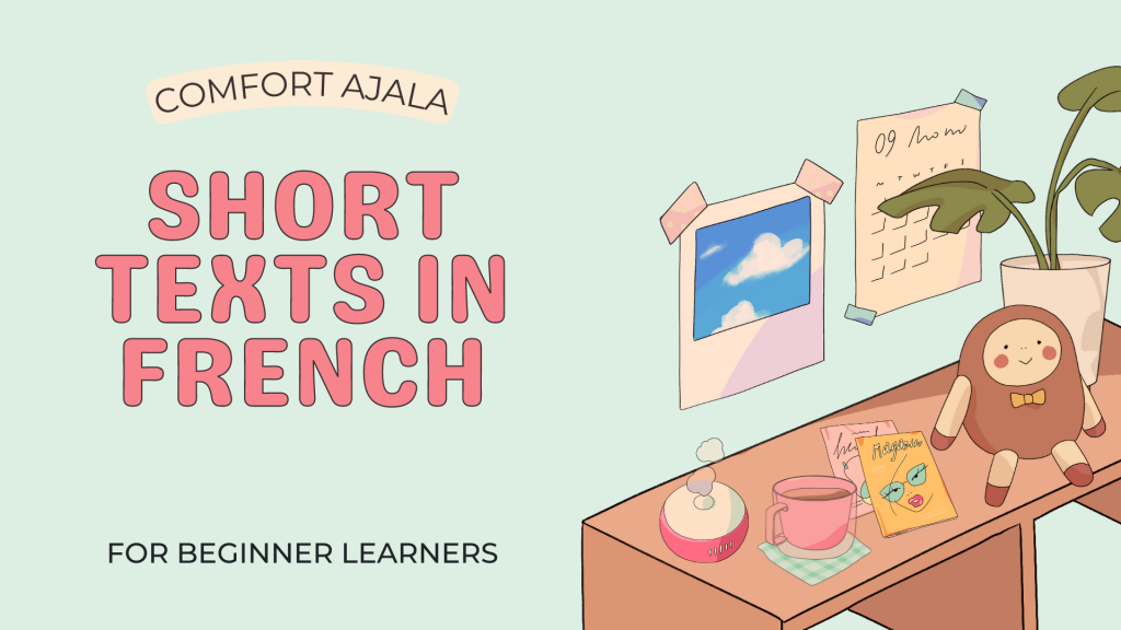 Writing practice, Learning French: Short Texts in French with English ...